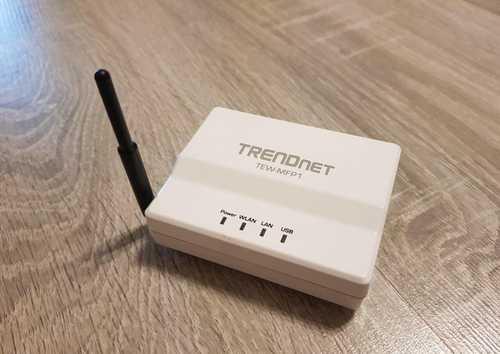 Принт-сервер trendnet TEW-MFP1