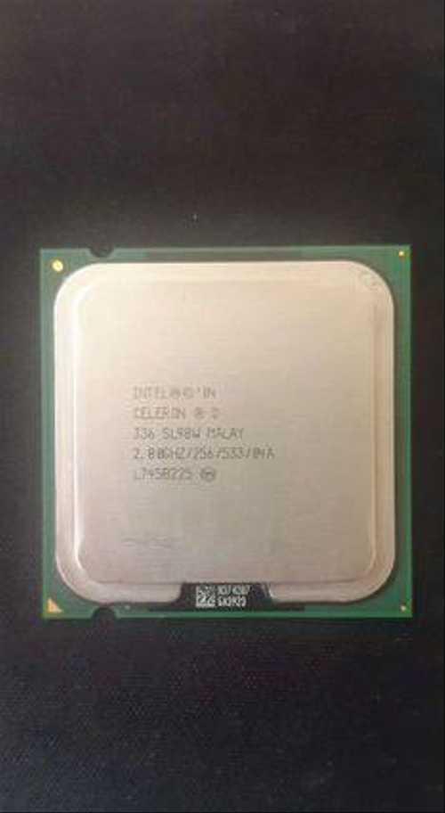 Процессор intel celeron 336