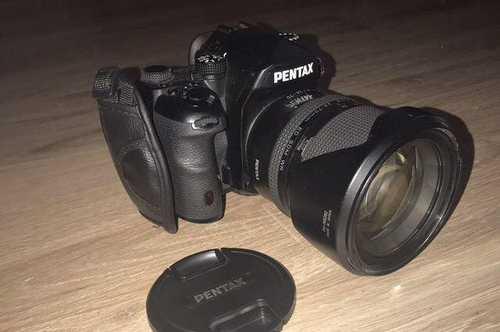 Зеркальный фотоаппарат pentax K-1 и объектиф 24-70