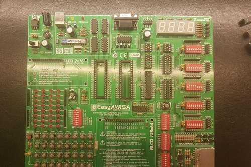 Макетная плата easyavr5A (Atmel AVR)