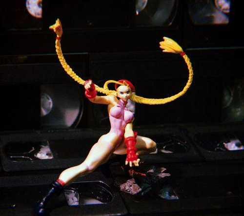 Fighting Cammy Figure Capcom Girls - 8" - фигурка