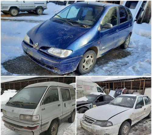 Разбор Toyota Lite Ace Renault Scenic Daewoo Nexia