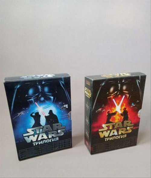 DVD Трилогия star wars 6 частей