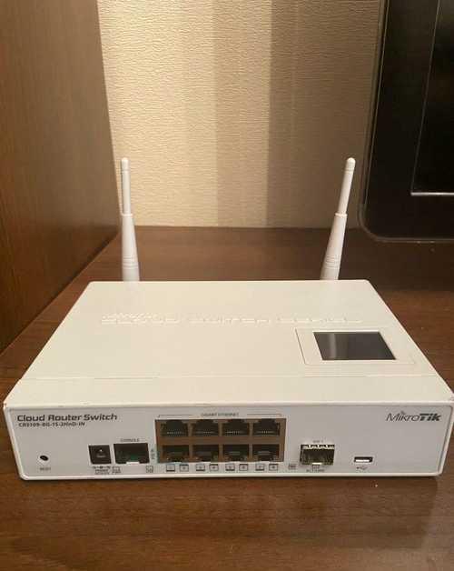 Mikrotik Cloud Router Switch 109-8G-1S-2HnD-IN