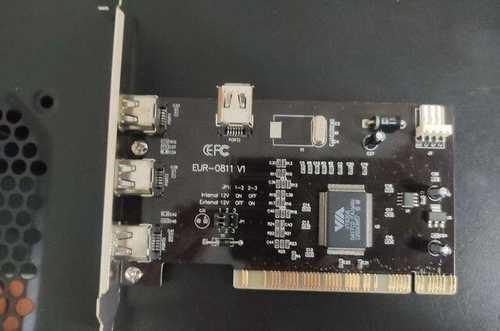 Контроллер FireWire EUR-0811 v1 PCI и другое