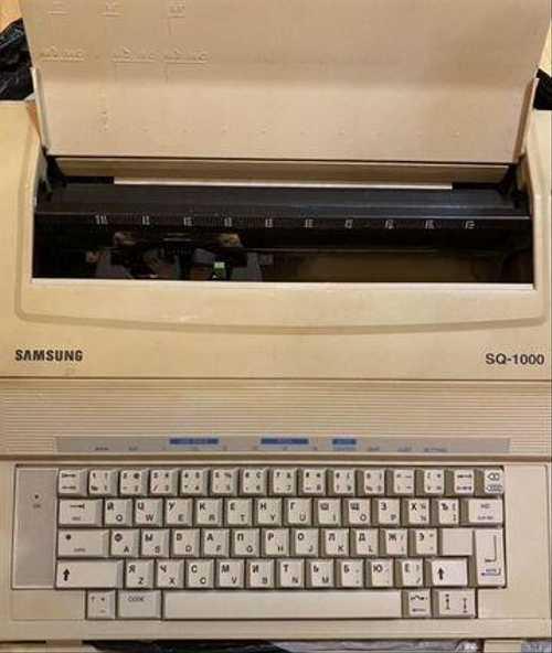 Пишущая машинка samsung