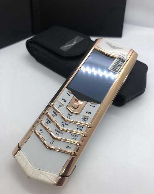 Vertu Signature s Alligator White