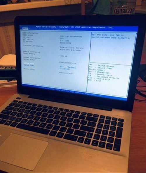 Игровой ноутбук asus x555l
