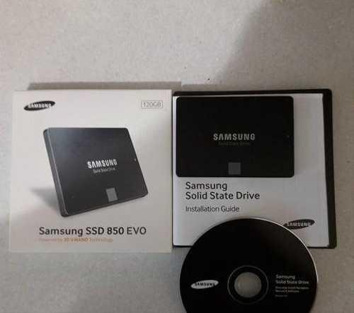 Твердотельный накопитель Samsung SSD 850 EVO 120 G