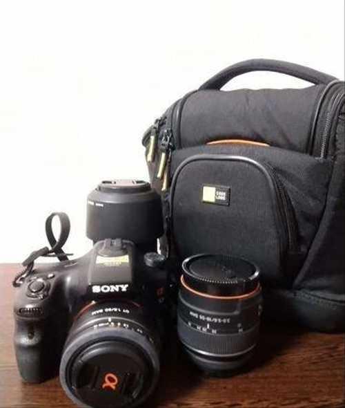 Зеркальный фотоаппарат Sony SLT-A57 | Festima.Ru - Мониторинг объявлений