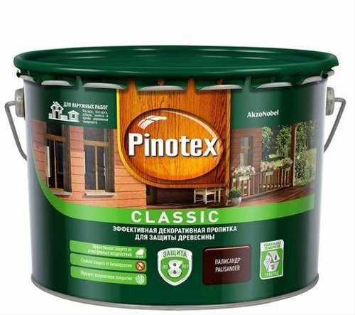 Антисептик Pinotex Classic для дерева палисандр 9л