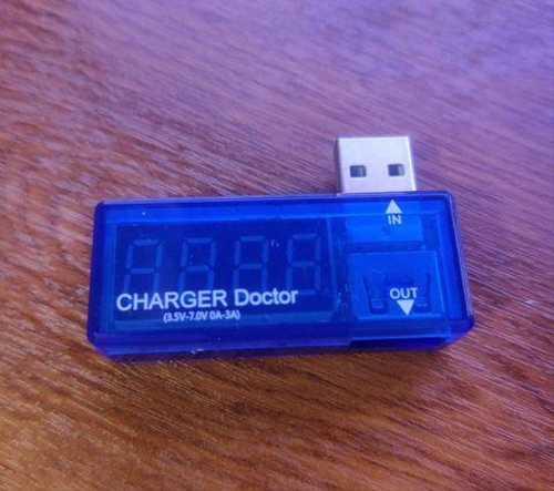 Charger Doctor тестер напряжения и тока