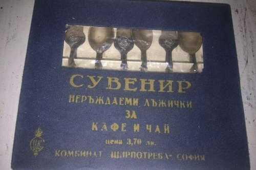 Чайные Ложки Набор в Коробке СССР Прибалтика