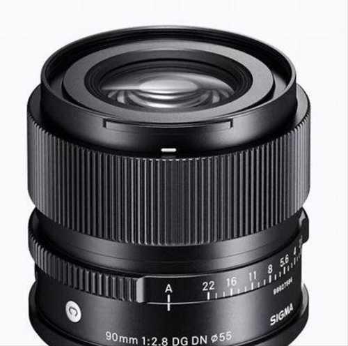 Новый Sigma AF 90mm F/2.8 DG DN Contemporary Sony