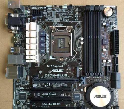 Asus z97m-plus+16gb ddr3+i5 4690