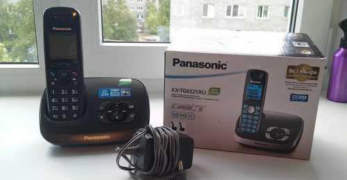 Радиотелефон panasonic kx-tg6521