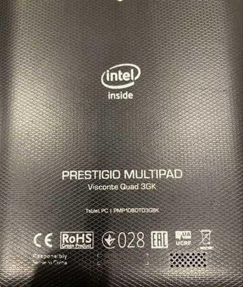 На запчасти: Планшет prestigio multipad visconte q