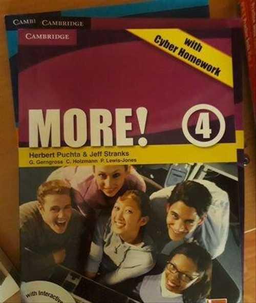 Учебник английского More 4+ Workbook