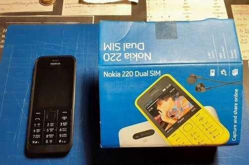 Телефон nokia 220 dual SIM