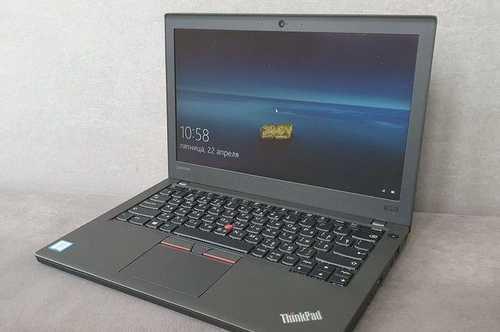 Легкий компактный сенсорный ThinkPad X270 i5 +NVMe