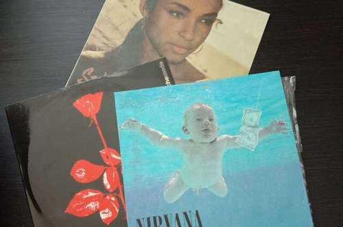 Винил не игранный: Nirvana, Depeche Mode, Queen