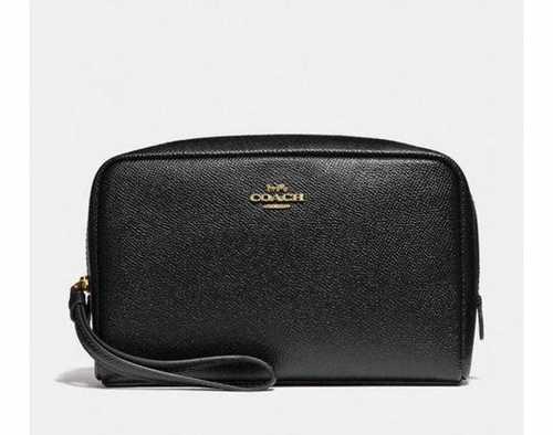 Кожаная косметичка Coach (оригинал)