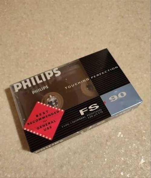 Аудиокассета Philips FS 90 новая