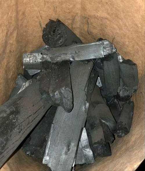 Уголь для мангала карандаш березовый