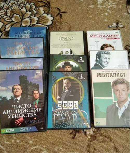 DVD диски. Детективы