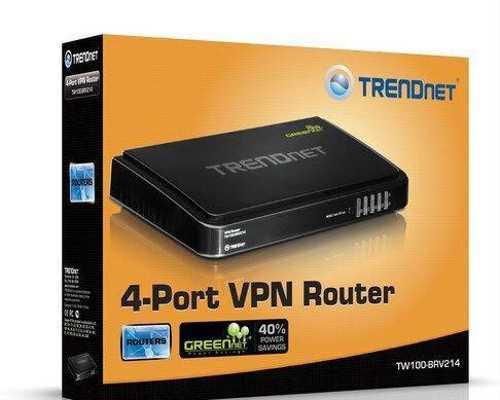 Trendnet TW100-BRV214 4-Port VPN Router