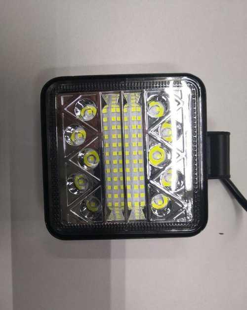 Вспышки фсо квадратные 34*LED (12V-24V-120W )