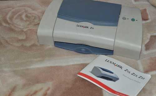 Цветной Принтер Lexmark z13, цветной