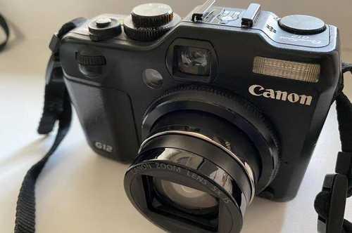 Зеркальный фотоаппарат canon G12
