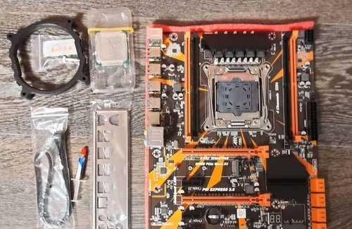 Лот мп X99 ATX 4х канал LGA 2011-3 + e5-2678v3