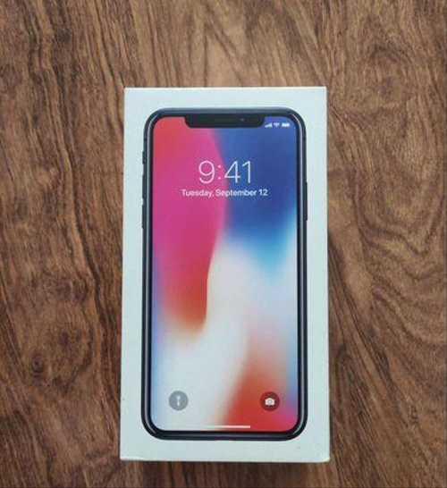 Коробка от iPhone X на 256гб