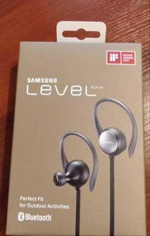 Беспроводные наушники Samsung Level Active Black