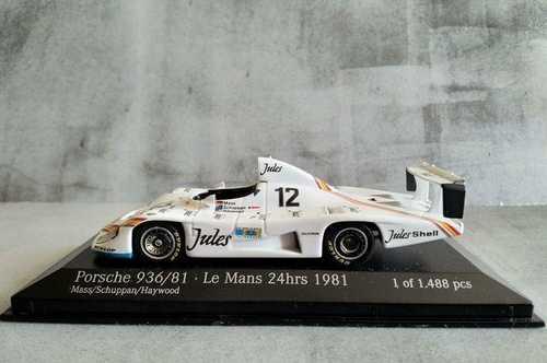 Minichamps Porsche 936 - 24H Le Mans 1981