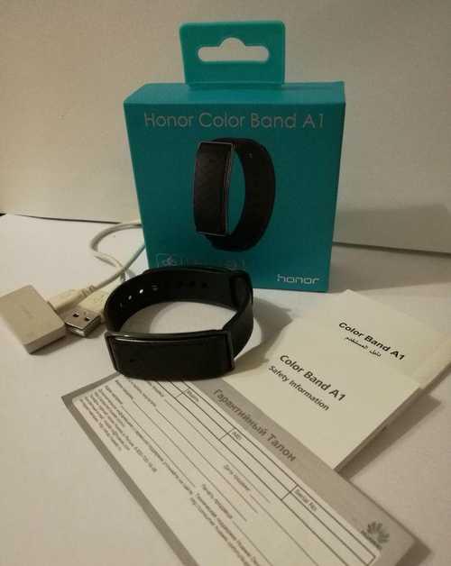 Фитнес-трекер Huawei Honor Band A1 черный