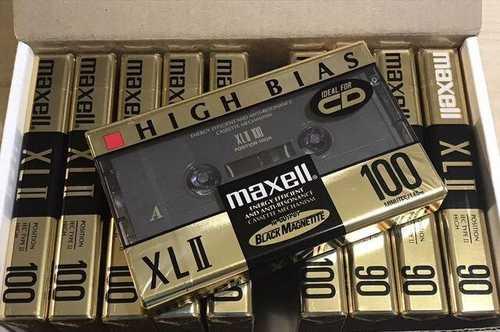 Аудиокассеты Maxell XLll 90 и 100 (Made in Japan)