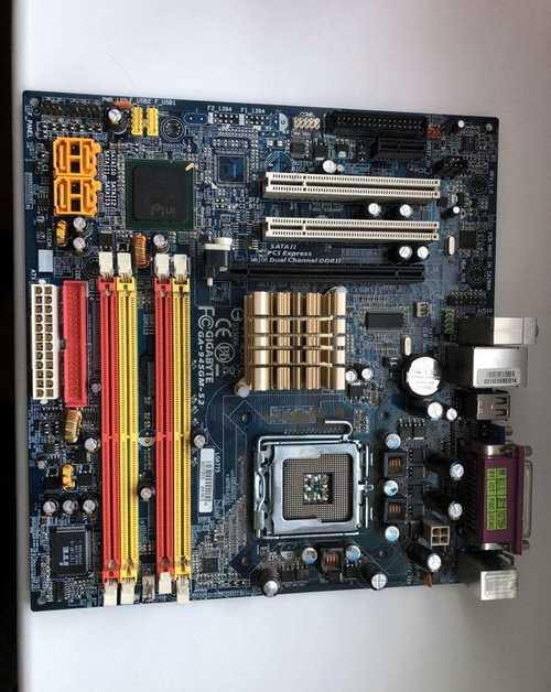 Материнская плата gigabyte GA-945GM-S2