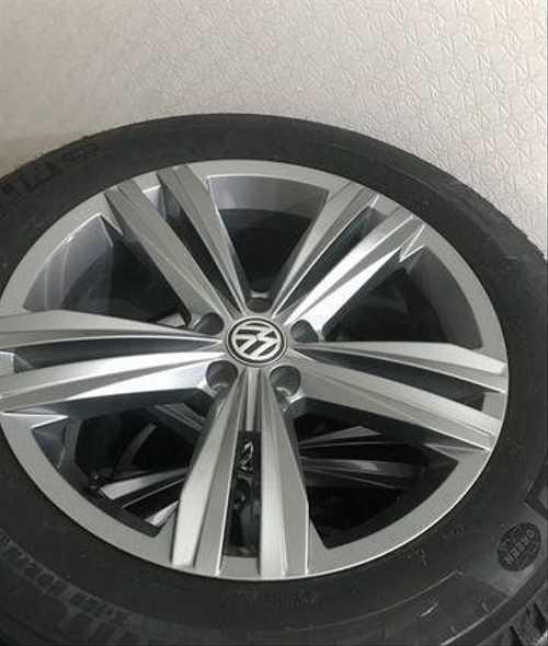 Оригинальные колеса на Touareg 3 Sebring+Michelin