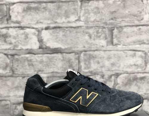 Кроссовки NB 996 Dark Gray замшевые
