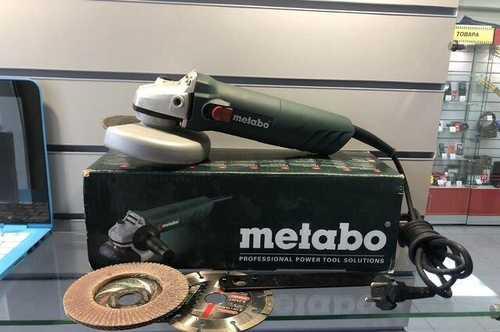 И6 ушм болгарка metabo w750-125