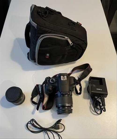 Зеркалка Canon 1200D Kit +объектив