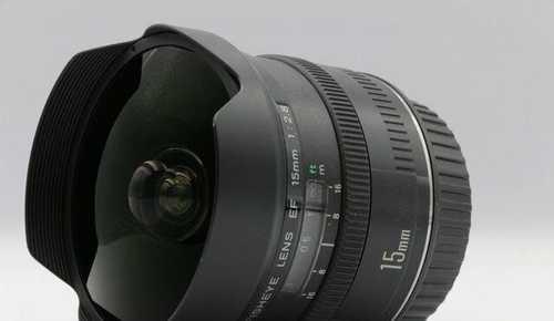 Canon fisheye lens EF 15mm f/2.8 (id 914) гарантия
