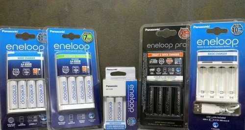 Зу Panasonic Eneloop + AA: 1900 / 2500 Pro