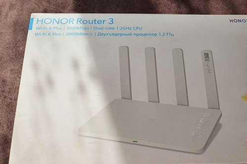 Honor router 3 настройка