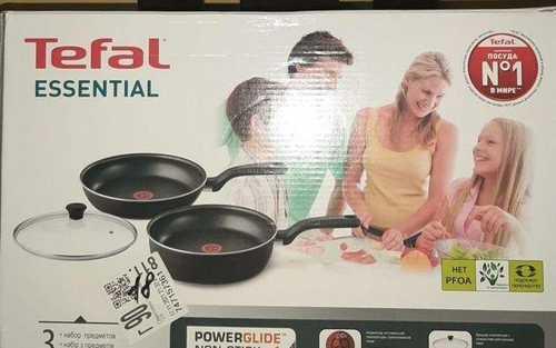 Набор сковородок tefal