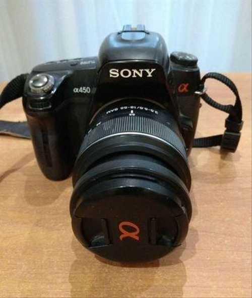 Фотоаппарат Sony dslr-A450