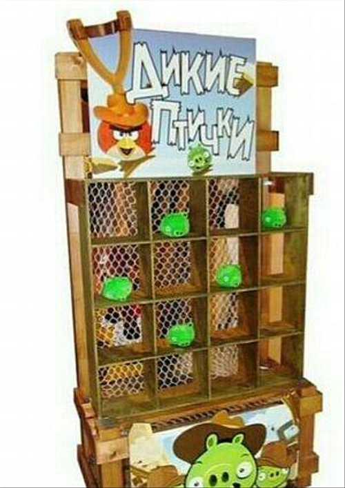 Аттракцион Злые птицы, angry birds